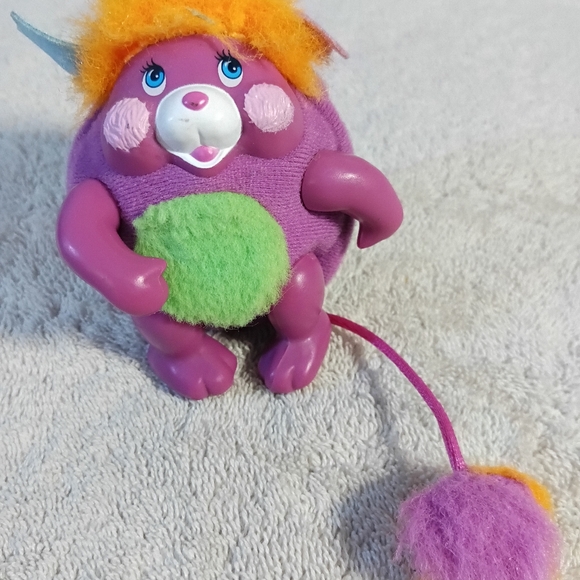 Other | Vintage 1986 Mattel Guc Pocket Popples 1248 Purple Plush Toy ...